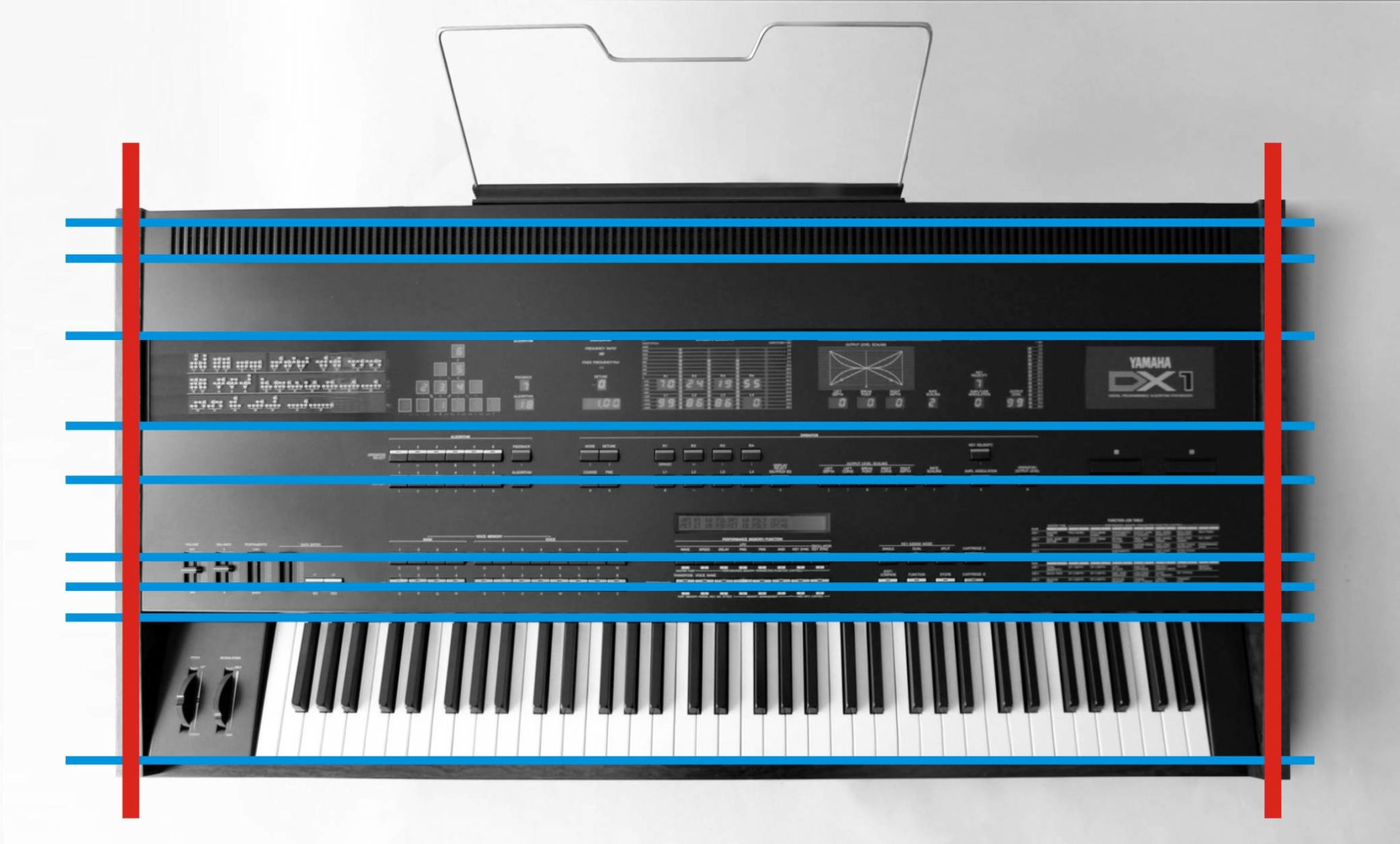 Yamaha DX1 Synthesizer (1983) | WOLF FASCINATIONS