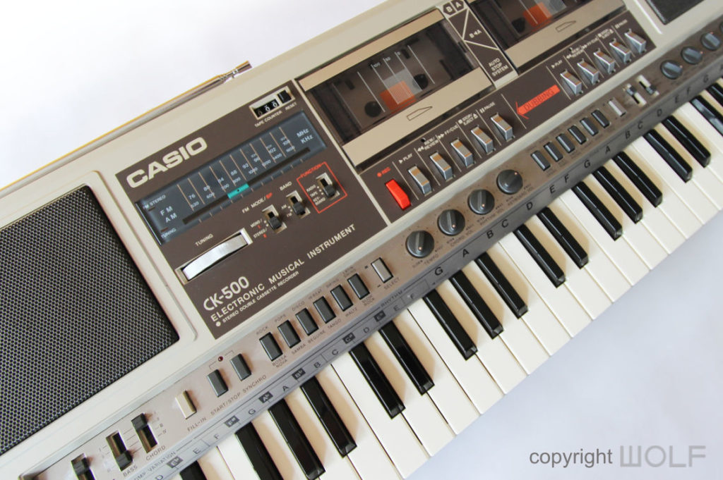 Casio CK-500 Keyboard (1985) | WOLF FASCINATIONS