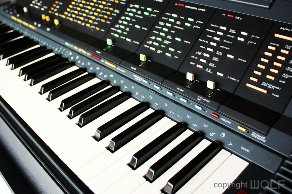 Yamaha Portatone PSR-6300 Keyboard (1986) | WOLF FASCINATIONS